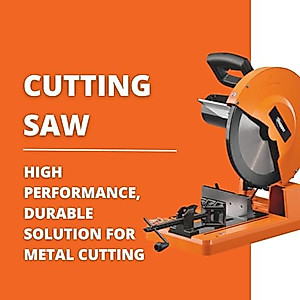 Fein Slugger Abrasive Metal Cutting Chop Saw with Depth Stop and 1" Arbor - 14" Saw Blade, 120 V, 1,800 W, 1,300 RPM - MCCS14-72905361120