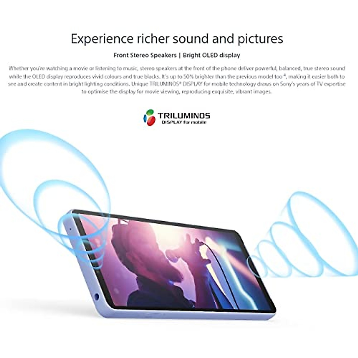 Sony Xperia 10 V XQ-DC72 5G Dual 128GB 8GB RAM Factory Unlocked (GSM Only | No CDMA - not Compatible with Verizon/Sprint) NGP Wireless Charger Included, Global - Black