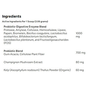 Dr. Marty ProPower Plus Gut Health Supplement Powdered Formula 2.2 Oz Jar