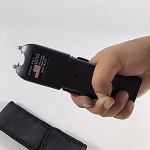 POPOTR Women's Self-Defense Stun Gun Portable Mini Flashlight