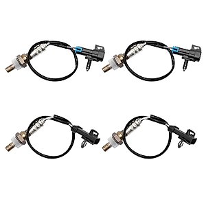 O2 Oxygen Sensor Upstream Downstream 4Pcs Compatible with Chevy Suburban GMC Sierra & More Replaces# 234-4012, 234-4018