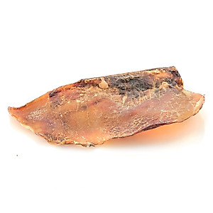 Barkworthies 5-to-7-inch Beef Scapula Dog Treats (8 oz. Bag) - High Protein, Single Ingredient, Rawhide Alternative Healthy Dog Chews - Natural Rawhide Alternative - Promotes Dental Health