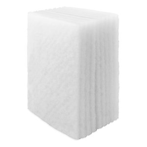 Peachtree Woodworking Supply 10 Pack of White Non Scratch Non-Woven Pads for Cleaning/Polishing and Multi Purpose Use in Your Home •Workshop or DIY Garage Shop Made in The USA