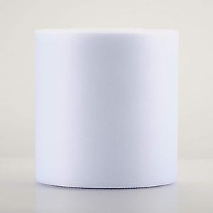 Tulle Rolls 6” by 100 Yards (300 feet) Tulle Roll Spool Fabric for DIY Tutu Skirts Wedding Baby Shower Crafts Decorations Party Supplies (White)