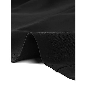 Allegra K Casual Shawl Collar Open Front Cardigan for Women's Short Sleeve Work Office Suit Blazer X-Small Black