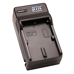 STK LP-E6 Battery Charger for Canon EOS 5D Mark II III and IV, 70D, 5Ds, 6D, 5Ds, 80D, 7D and 7D Mark II, 60D Cameras, LP-E6 Battery, LC-E6 Charger