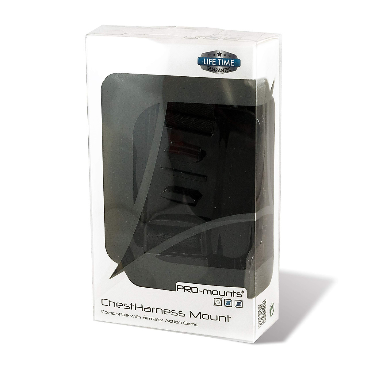 PRO MOUNTS ChestHarness Mount - Durable and Reliable Mount with Carry Bag - Compatible with All Major GoPro and Action Cameras