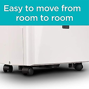 BLACK+DECKER 3000 Sq. Ft. Dehumidifier for Large Spaces and Basements, Energy Star Certified, BDT30WTB , White