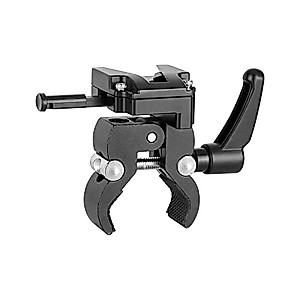 SZRIG Crab Clamp with Universal V-Lock Mount Quick Release Adapter for DSLR Camera Battery Accessory