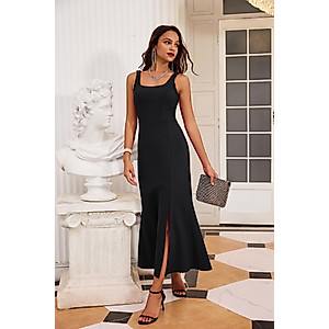 GRACE KARIN Black Cocktail Dresses for Women 2023 Wedding Guess Cocktial Formal Dresses for Women 2023 Trendy Black XL