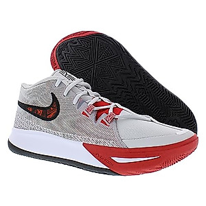 NIKE Men's Sneaker, Cobblestone University Red Black, 7