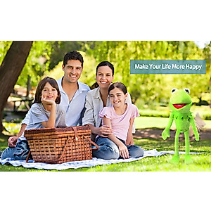 illuOKey Kermit The Frog Puppet, The Muppets Movie Soft Stuffed Plush Toy, 20 inches