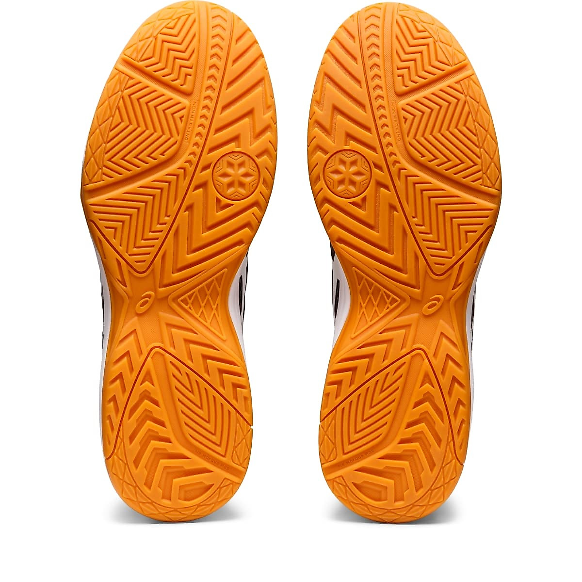 ASICS Men's UPCOURT 5 Volleyball Shoes, 12, BLACK/WHITE