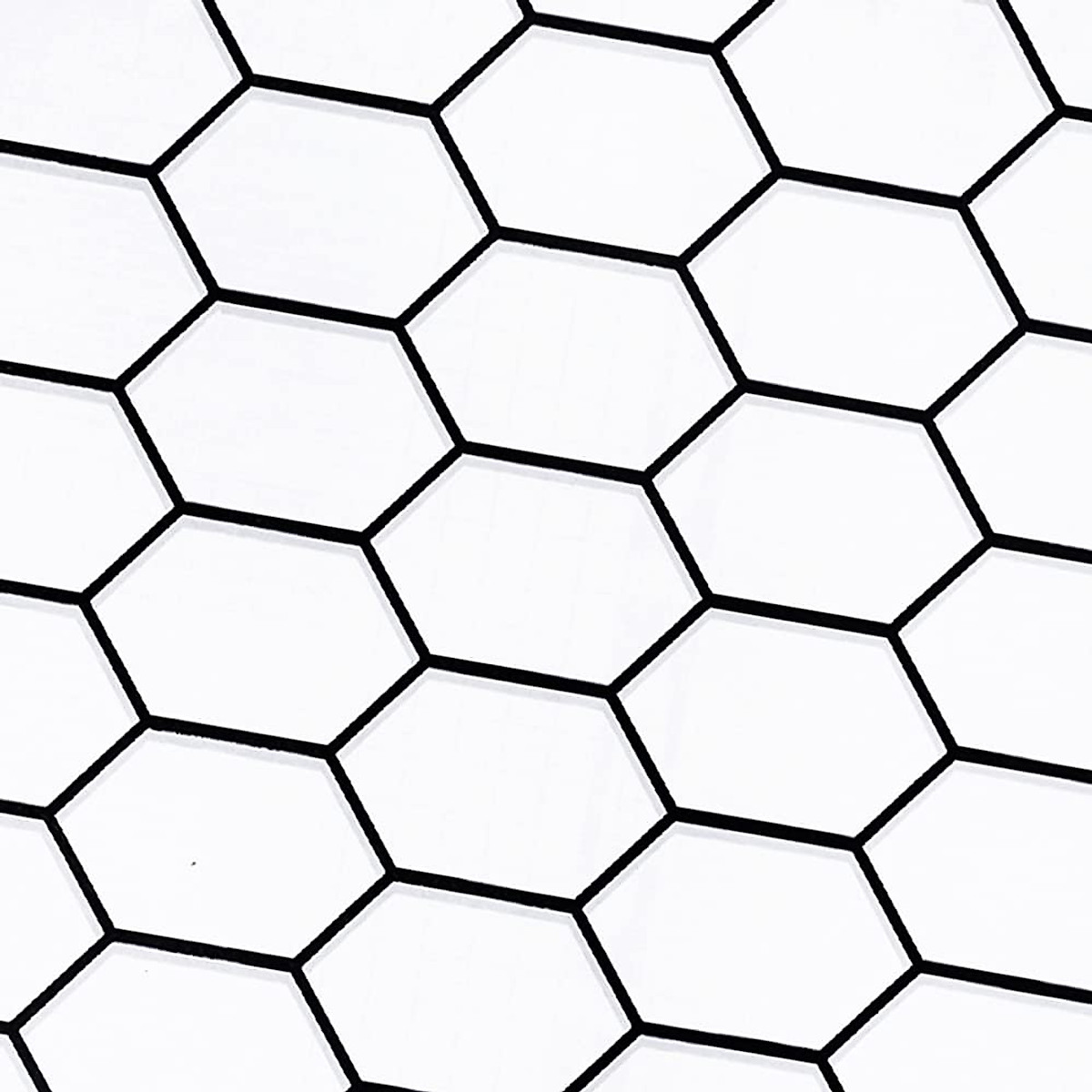 Yifasy Drawer Shelf Liner Honeycomb Self-Adhesive Furniture Lining Paper Sheet Removable Ins Style Wallpaper 118x18 Inch