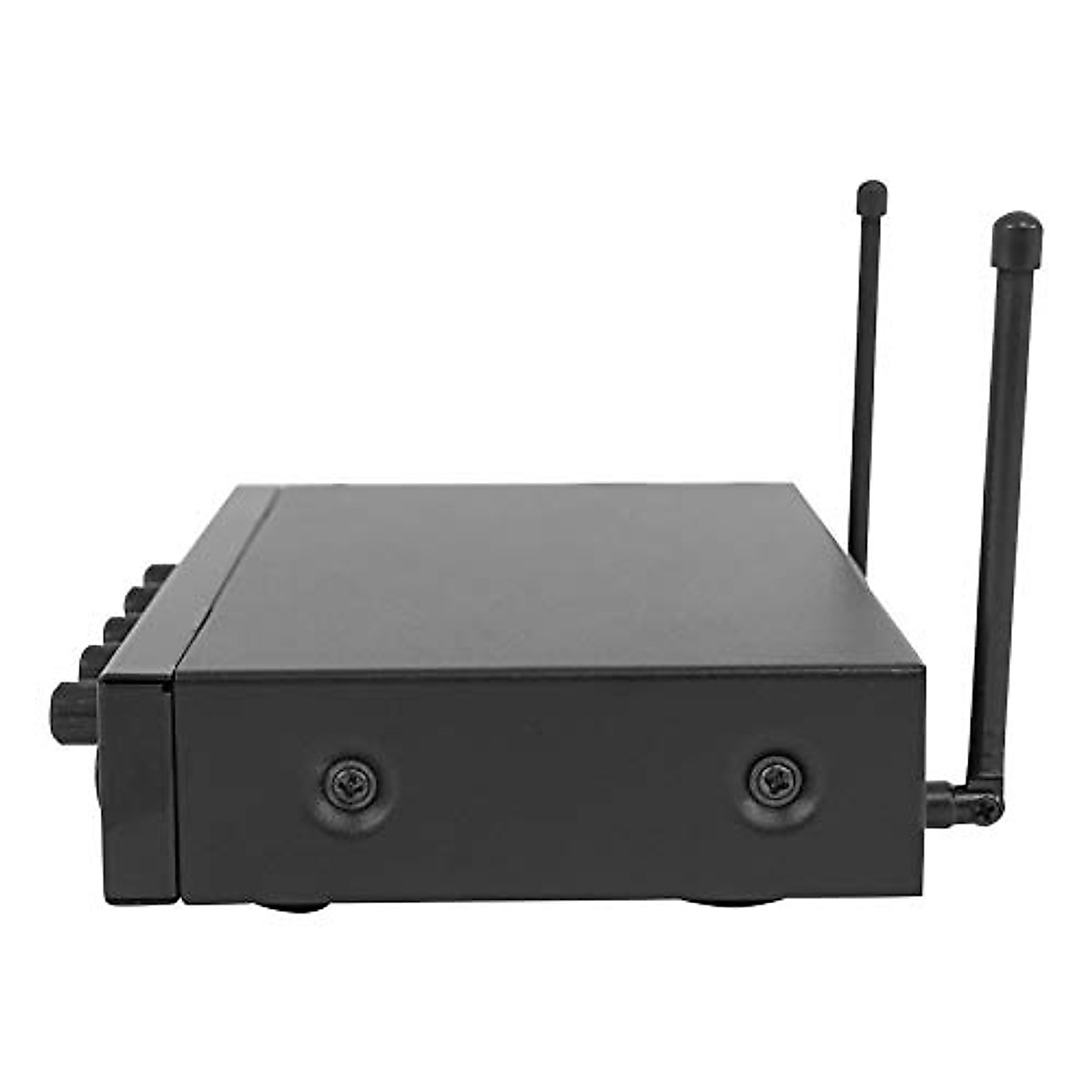 Rockville Hybrid Home Theater Karaoke Machine System w/8" Sub+(2) Wireless Mics