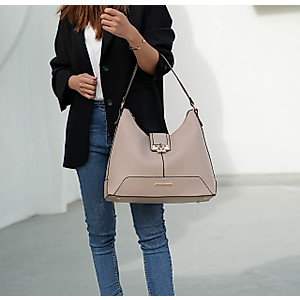 MKF Collection Hobo Bag for Women & Wristlet Wallet Set, Vegan Leather Handbag Purse Set, Shoulder bag by Mia k