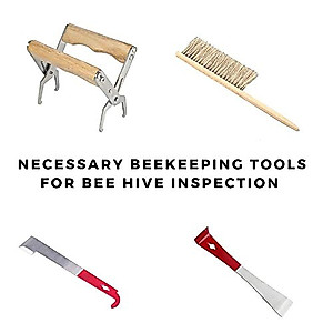 Beekeeping Supplies Beekeeping Tools for Beekeeper Necessary Bee Supplies Beekeeping Kit 9 Pcs