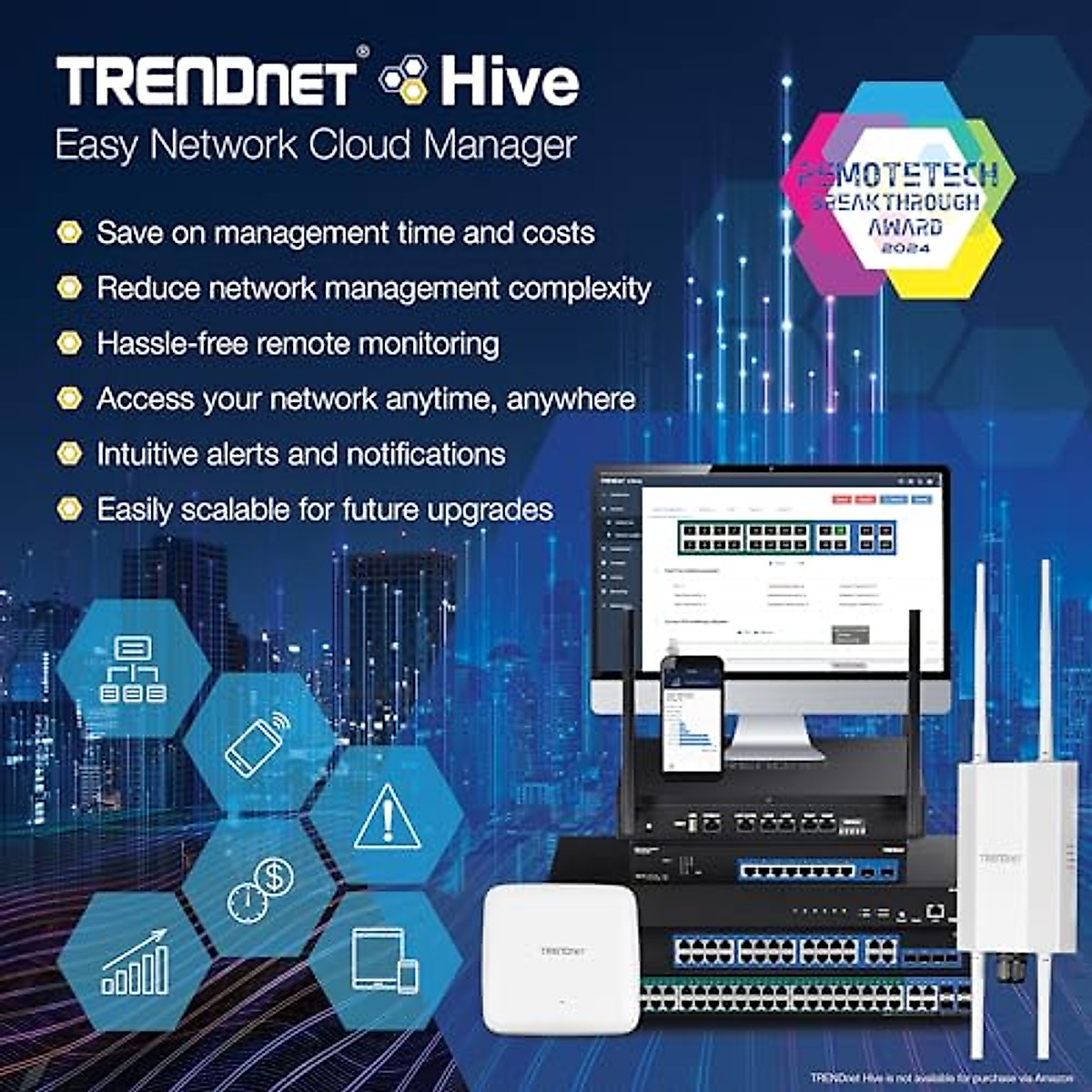 TRENDnet 28-Port Web Smart PoE+ Switch, 24 x Gigabit PoE+ Ports, 4 x Shared Gigabit Ports (RJ-45 or SFP), VLAN, QoS, LACP, IPv6 Support, 370W PoE Power Budget, Lifetime Protection, TPE-5028WS