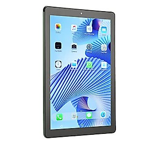 Office Tablet, Octa Core CPU 10.1 Inch 4GB RAM 64GB ROM HD Tablet for Home (US Plug)