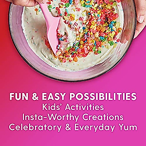 Duncan Hines Epic Fruity Pebbles Cake Mix Kit, 28.5 oz, 1 Count