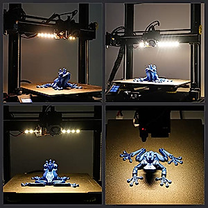 3D Printer LED Light 24V Light Bar Upgrade Kit for Creality Ender 3 V2 Ender 3 Pro Ender 3 CR6 SE