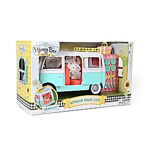 Sunny Days Entertainment Honey Bee Acres Around Town Van - 14 Accessory Pieces