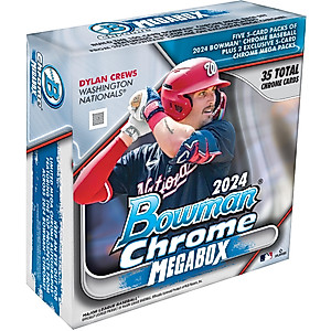 2024 Topps Bowman Chrome Baseball Factory Sealed Mega Box - Baseball Complete Sets