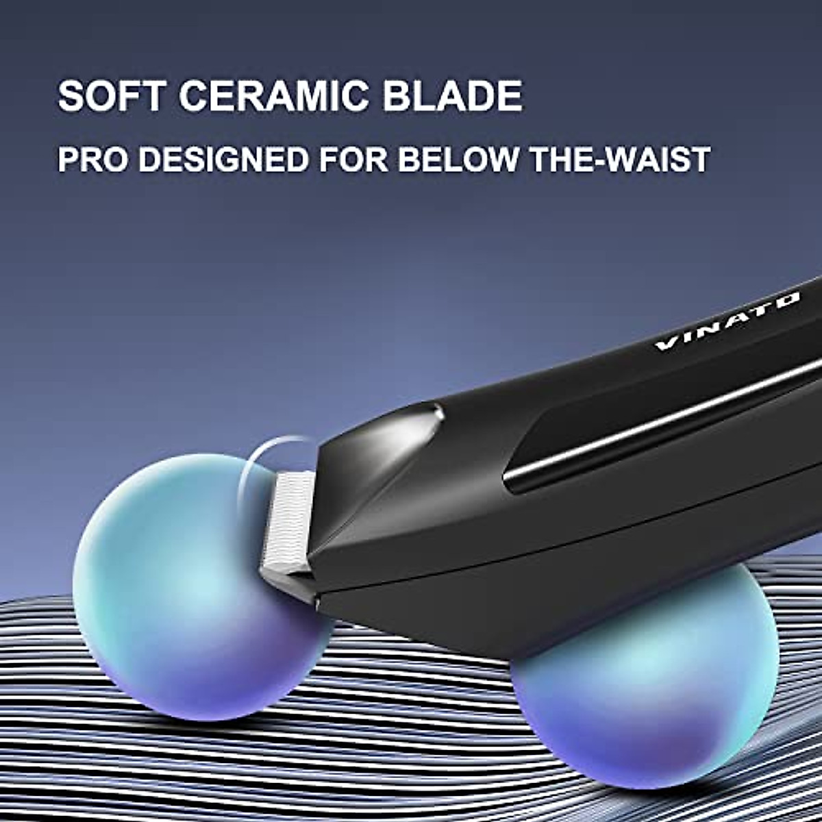 VINATO Electric Trimmer Tool Set - Body Hair Trimmer, Nose & Ear & Eyebrow Hair Trimmer, 5 Blades Double-Edged Safety Razor, Grooming Kit for Men, USB Recharge Dock, Fully Waterproof, Mens Gifts