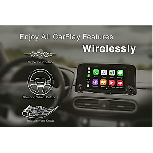 Smart World Company ViseeO Play2Air Small Wireless Carplay iPhone Adapter kit dongle with USB Type-C Plug Included