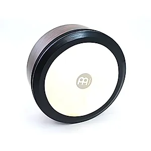 Meinl Percussion 14" Frame Drum, Extra Deep Shell Irish Bodhran-NOT MADE in CHINA-Goat Skin Head, Brown Burl, 2-YEAR WARRANTY, FD14IBO