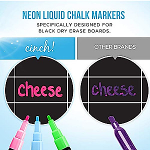 Magnetic Dry Erase Chore Chart for Multiple Kids (17x20" - Black) - 6 Whiteboard Markers with Magnets | Family Chore Chart, Fridge Chore Chart for Adults | Magnetic Chore Board for Refrigerator