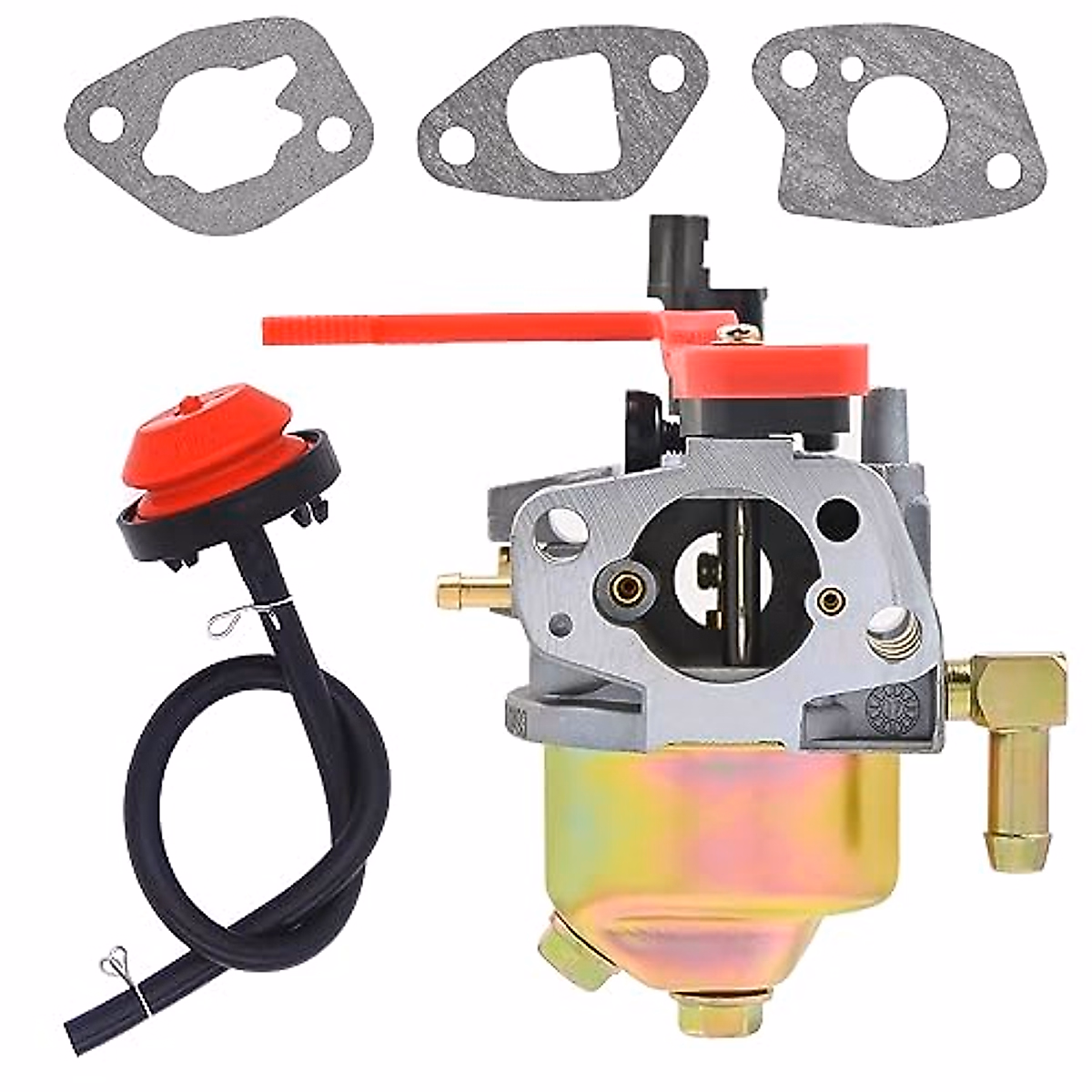 FitBest New Carburetor for MTD, Cub Cadet & Troy Bilt Snow Blower Thrower 751-10956A / 951-10956A Huayi 161S 161SA