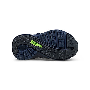 Merrell Hydro Sport Sandal, Navy/Green, 2 US Unisex Little Kid