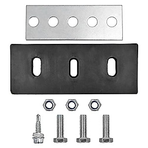 Karbay 1/4" 3-Blade Universal - Snowblower Modifies Impeller Set - Modifies 2-Stage Machine (100% Stainless)