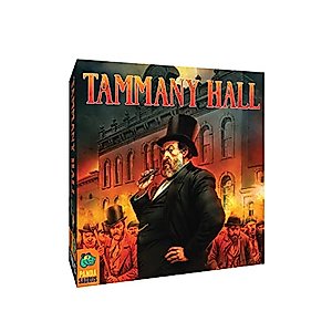Tammany Hall Board Game - Immersive Political Strategy Game Set in Historic New York City, Family Game for Kids and Adults, Ages 12+, 3-5 Players, 60-90 Minute Playtime, Made by Pandasaurus Games