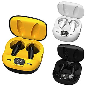 Iryreafer Wireless Earphones Universal Fingerprint Touching Low Latency Hands-Free Comfortable Noise Cancelling IPX5 Waterproof Stereo Sports