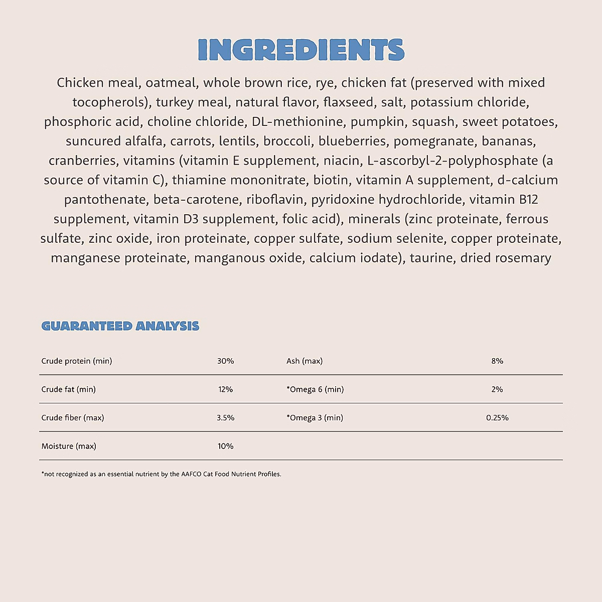 Petcurean Summit Range Rotisserie, Dry Cat Food, Chicken Meal and Turkey Meal Adult Recipe with Grains, 3 lb Bag