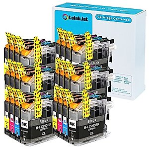 24 Pack TOINKJET Compatible Replacement for Brother LC203 LC 203 XL LC201 Ink Cartridges for MFC-J460 MFC-J480DW MFC-J485DW MFC-J680DW MFC-J885DW J880DW MFC J5520DW J5620DW J5720DW J4420DW