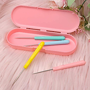 4Pcs 5.2 Inches Sugar Stir Needle, Cookie Scribe Needles Cake Decorating Needle Tool Cookie Decoration Supplies Mother's Day Gifts for Baking Lovers