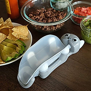 Kids Kitty Cat Taco Holder - Holds Multiple Tacos Purr-fect for Parties or Taco Tuesday with the Family - Fun Novelty Taco Shell Stand for Children and Adults (1)