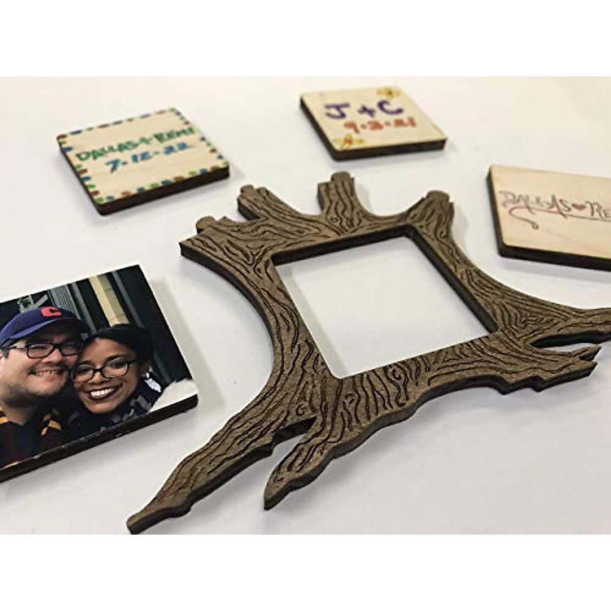 50pc Blank Wedding Tree Puzzle Guest Book Alternative. Add Your Own Personalization. A Great Guest Book Idea For a Wedding Reception, Birthday, Baby Shower, Anniversary or Any Event/Party.