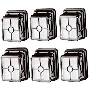 Masterpart 6PK Generic Filters Compatible with Bissell Crosswave 1785 2306 2551 & 2554 CrossWave Cordless Max All in One Wet-Dry Vacuum Cleaner