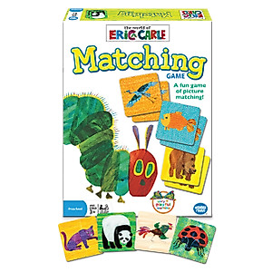 Wonder Forge Eric Carle Matching Game For Boys & Girls Age 3 To 5 - A Fun & Fast Animal Memory Game