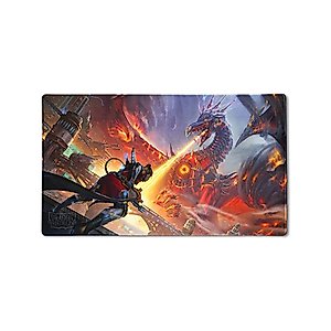 Arcane Tinmen Dragon Shield Playmat – Bolt Reaper – Smooth & Tough – Compatible with Magic The Gathering Commander Deck, Pokemon Cards, Yugioh Cards – Play MTG, Yugioh, Pokemon, TCG, OCG