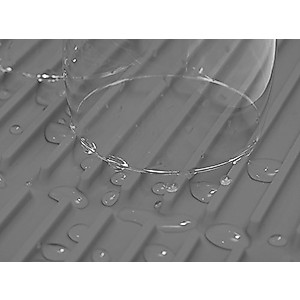 Joseph Joseph Flume Folding Draining Mat, Gray, Large