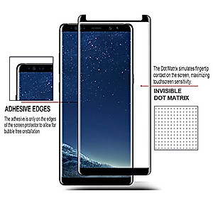 iAnder [2-PACK] Galaxy S8 Screen Protector Glass [Easy Installation Tray], 3D Curved [Tempered Glass] Screen Protector for Galaxy S8 [Case Friendly]