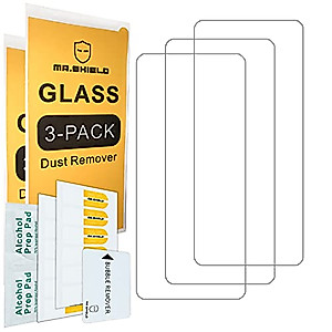 Mr.Shield [3-Pack] Designed For OnePlus Nord N200 5G [Tempered Glass] [Japan Glass with 9H Hardness] Screen Protector with Lifetime Replacement