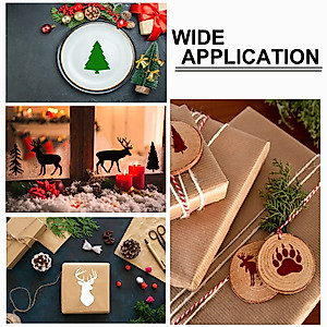 65 Pieces Animal Stencils for Painting, Small Reusable Deer Bear Stencil Template Tree Bee Bird Mountain DIY Craft Paint Stencils for Painting on Wood Wall Card Rock Decor (Wildlife)