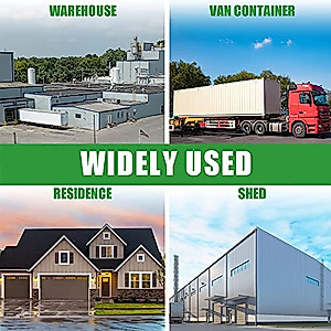 RESET-903 Heavy Duty Hidden Shackle Padlock,Keyed Different Trailer Lock,Van Lock, Truck Door Padlock,Hockey Puck Lock,Solid Steel,Sliver