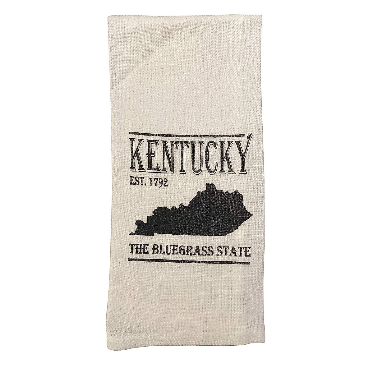 Kentucky the Bluegrass State Tea Towel